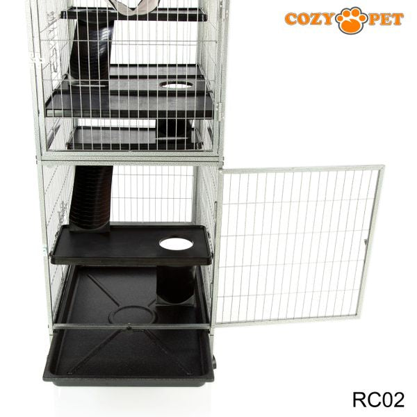 Rodent Cage for Rat, Chinchilla, Degu, Ferret by Cozy Pet Model RC02